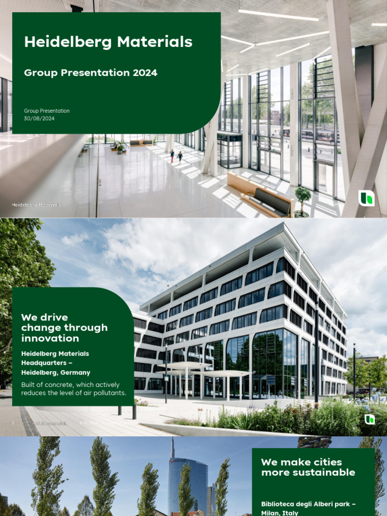 Heidelberg Materials Group Presentation - EN | PDF