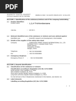 CTC-Cleaner-VLC Safety Data Sheet | PDF | Dangerous Goods | Toxicity