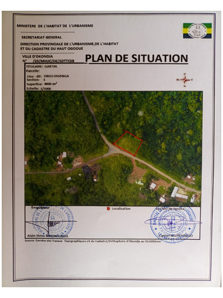 Plan de Delimitation Cadastre | PDF