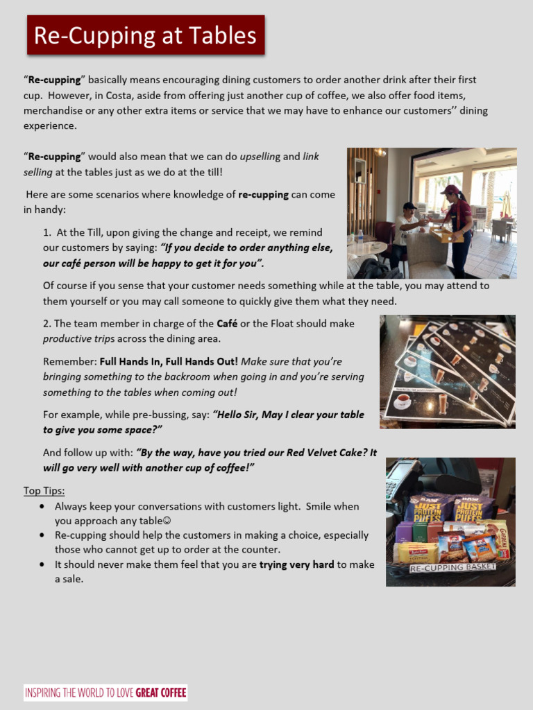 Re cupping SOP (updated) | PDF