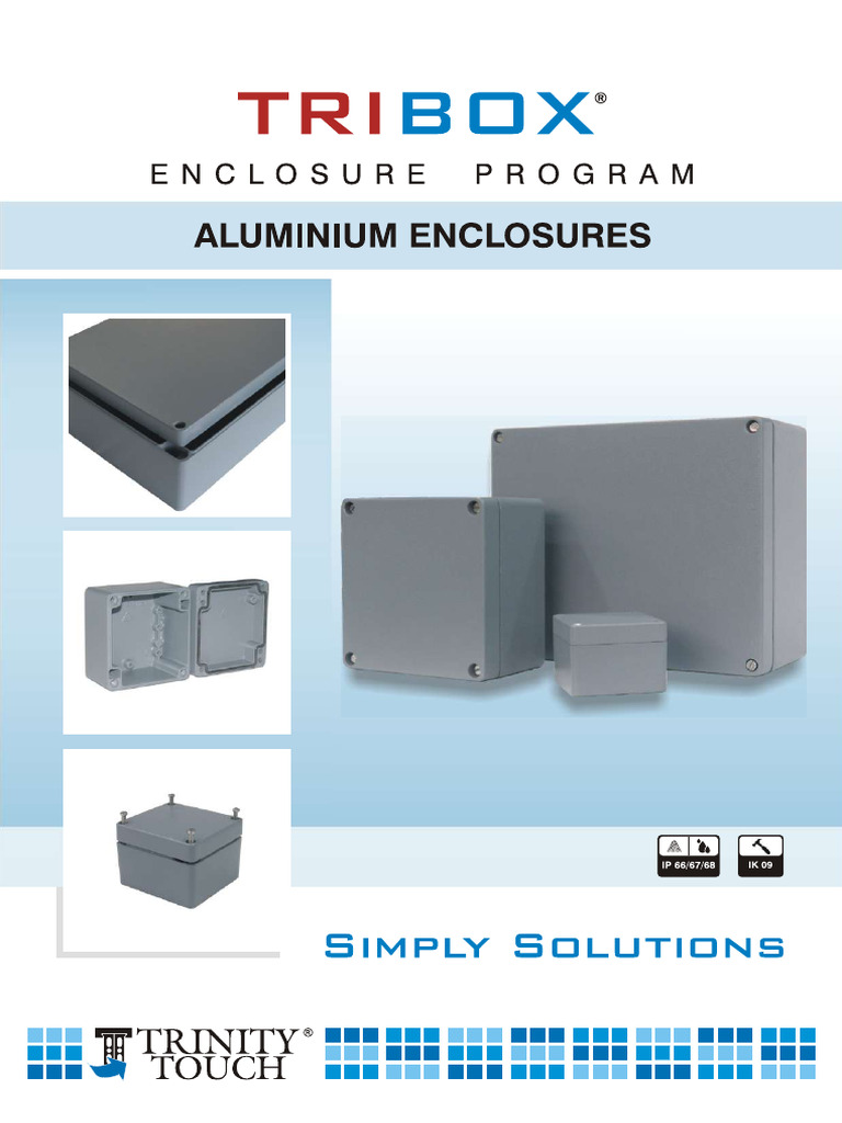 Aluminium Enclosure TRIBOX | PDF