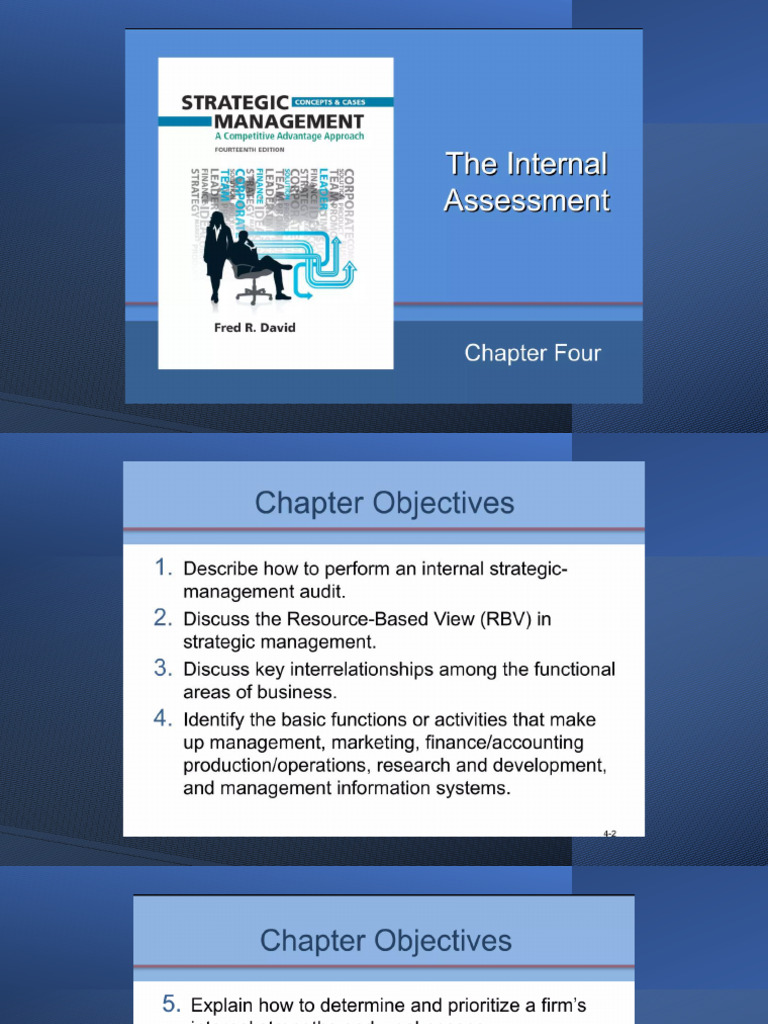 Chapter 4 - Internal Assessment | PDF