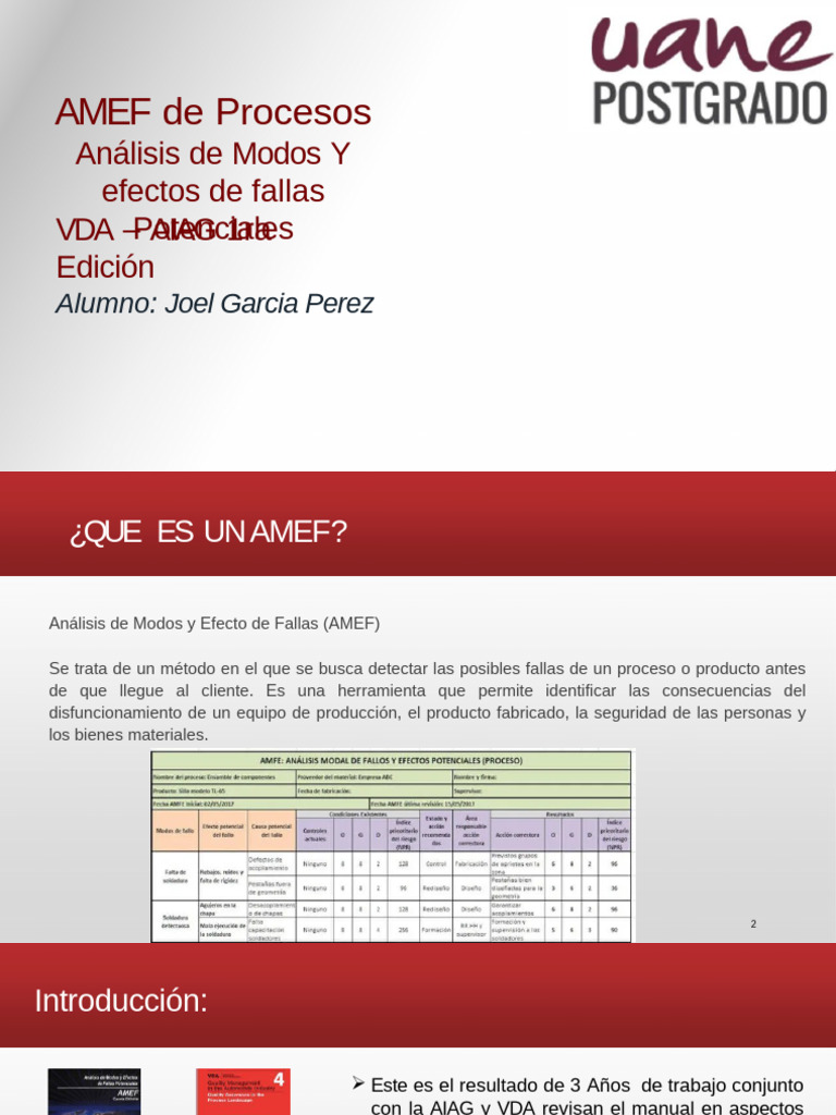 1.-Presentacion AMEF | PDF | Informática | Tecnología