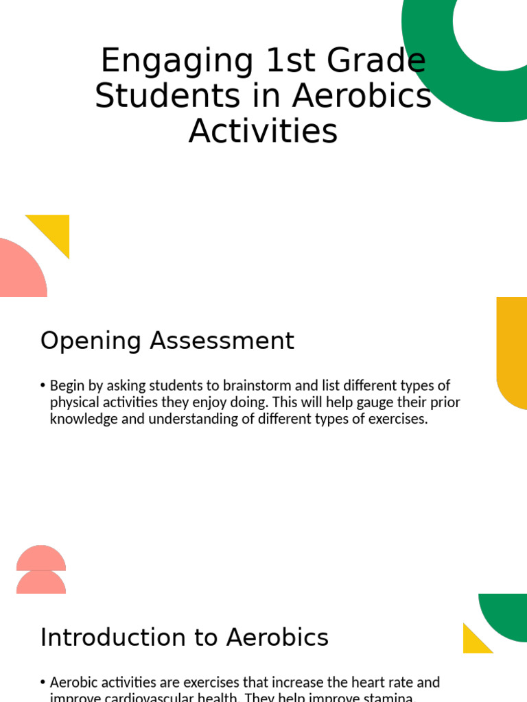 Health Optimizing Physical Education - Aerobics Activities | PDF