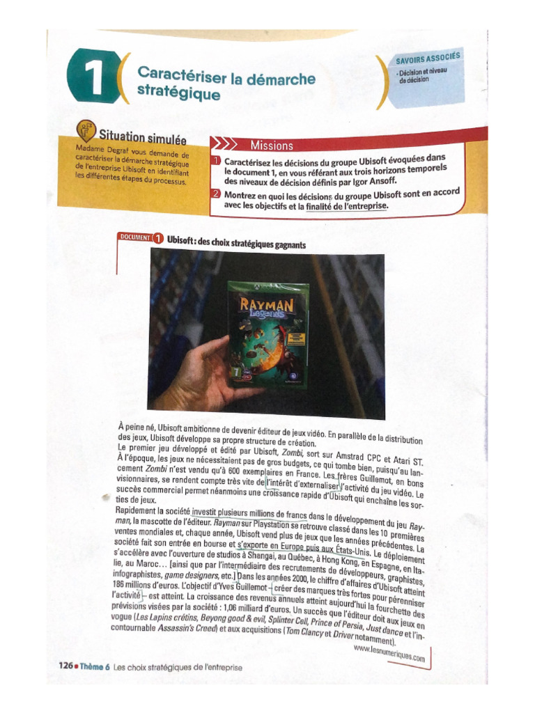 CEJM2 THÈME 6 Chap 7 Management | PDF