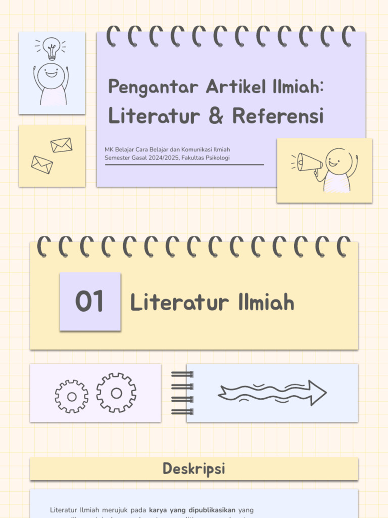 Pengantar Artikel Ilmiah Literatur Referensi | PDF