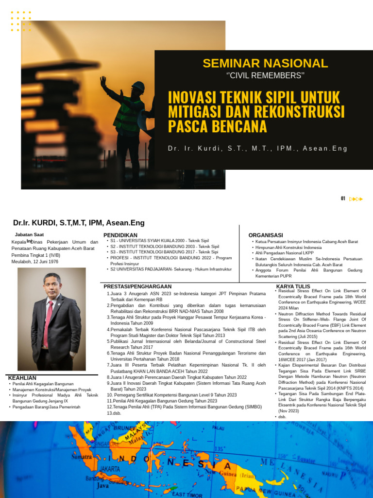 Inovasi Teknik Sipil Untuk Mitigasi Dan Rekonstruksi Pasca Bencana | PDF
