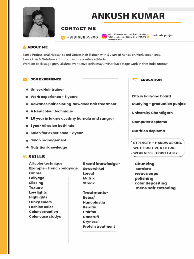 Ankush Sir Resume 01 | PDF