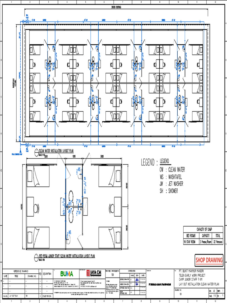 LAY OUT INSTALLATION CLEAN WATER PLAN | PDF