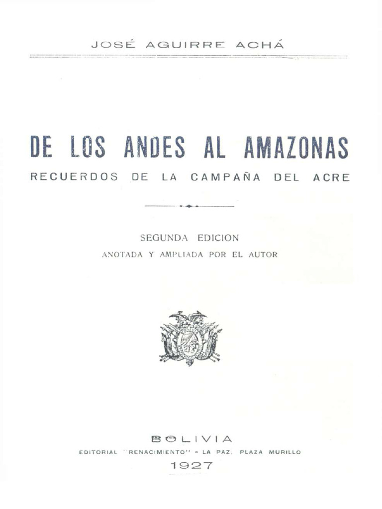 De Los Andes Al Amazonas (5) | PDF