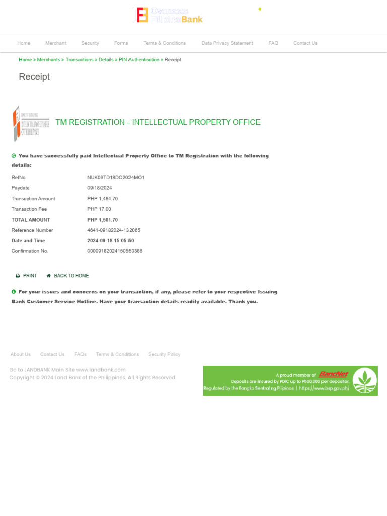 Final - Land Bank of The Philippines 091824 | PDF
