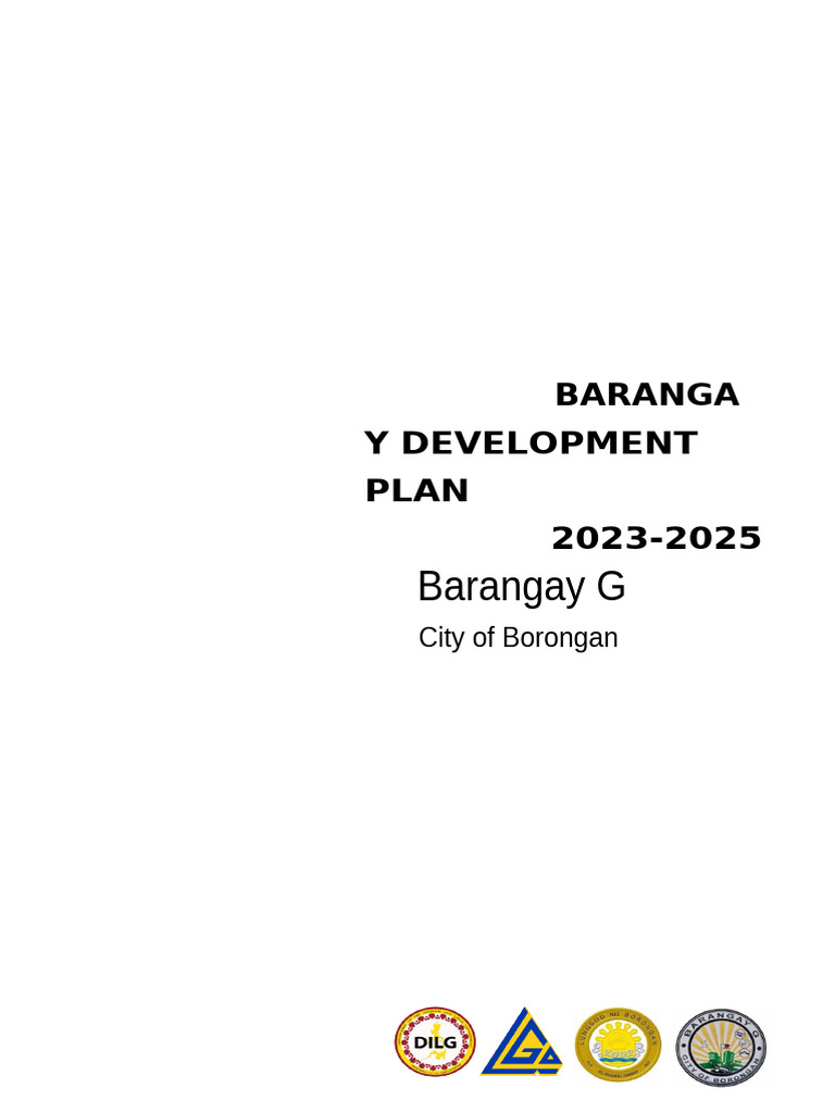 BDP Barangay G | PDF
