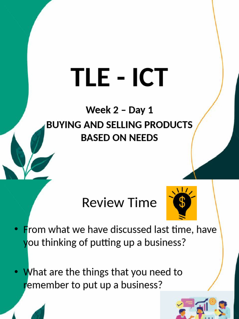 Q1 PPT Week 2 - Tle - Ict 5 | PDF
