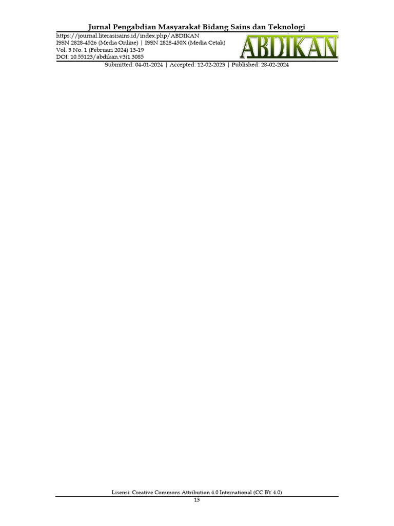 Article Text 0301-13-19 | PDF