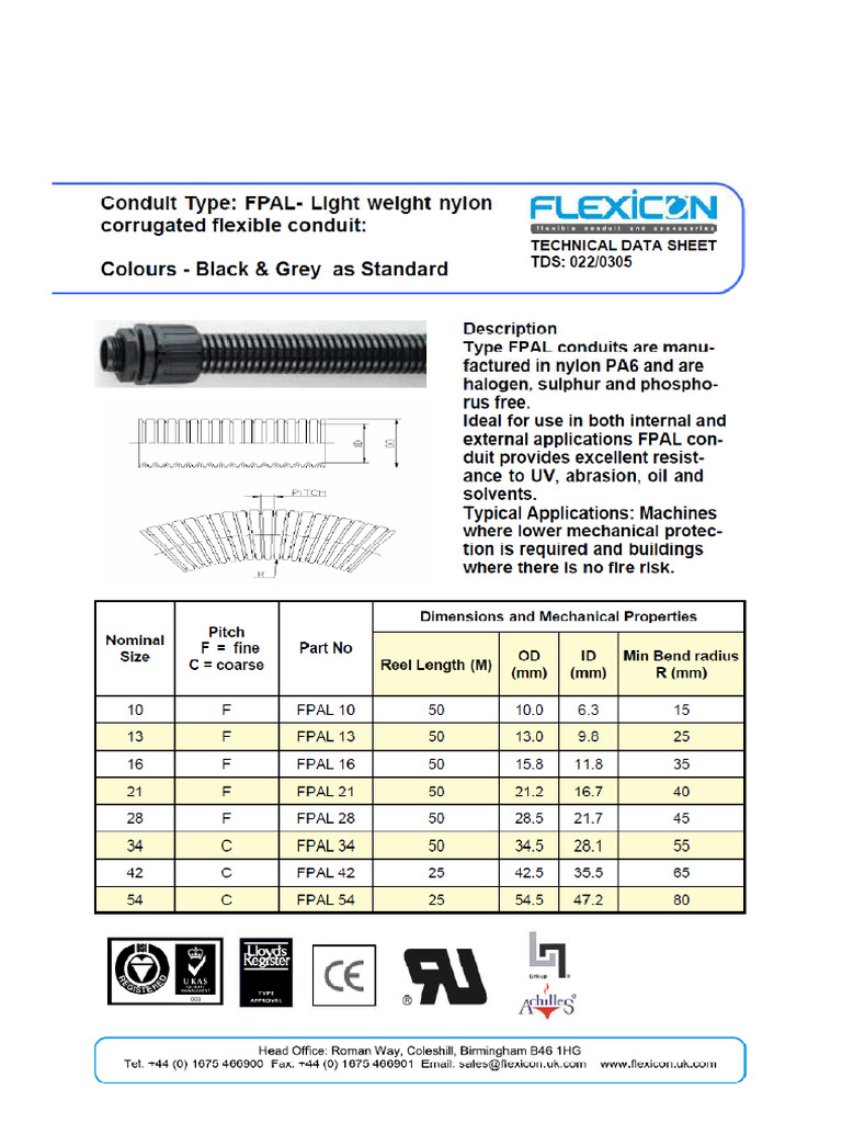 Flexicon FPAL | PDF