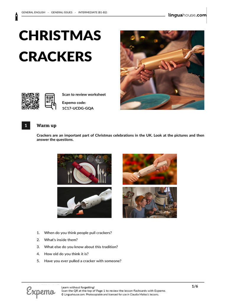 christmas-crackers-british-english-student | PDF