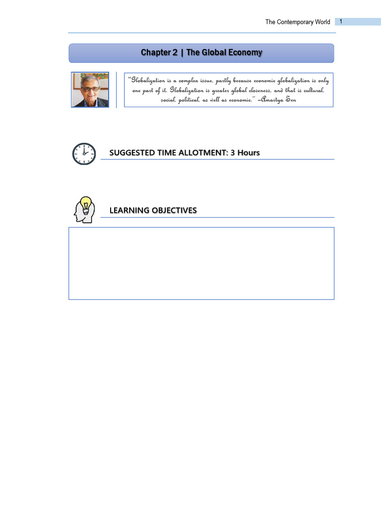 CW Chapter 2 The Global Economy | PDF | Bretton Woods System | Neoliberalism