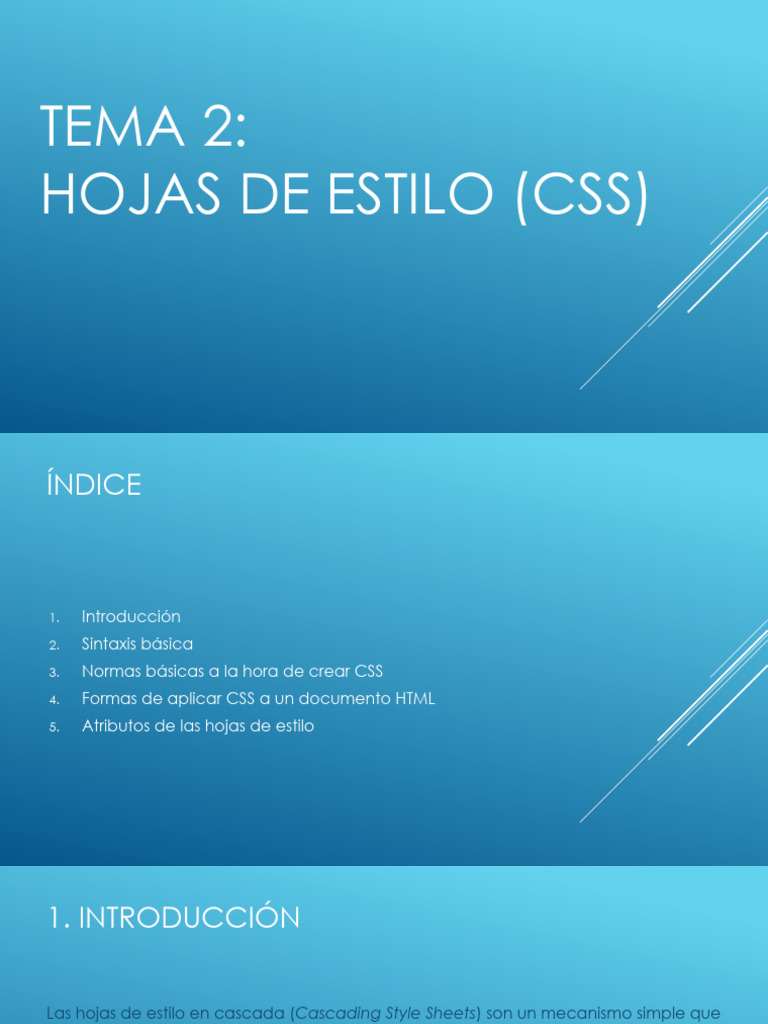 TEMA 3 - CSS | PDF