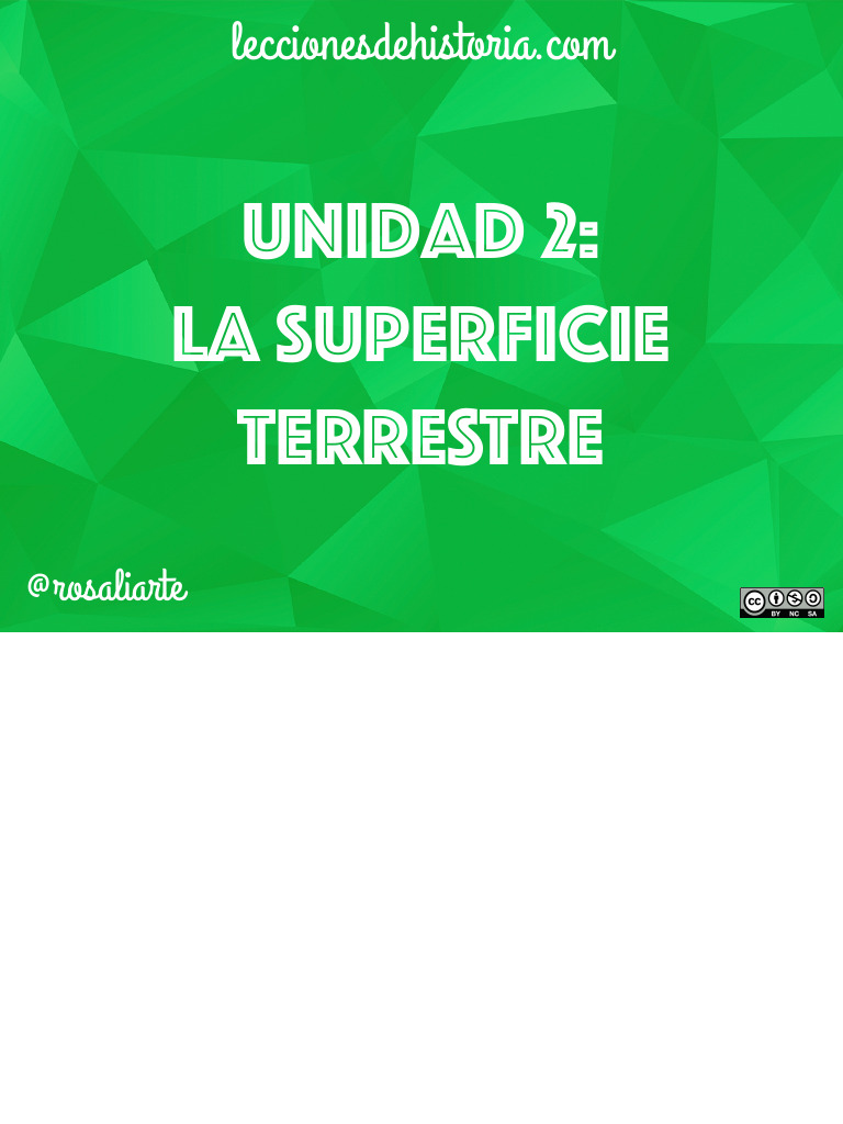 PRESENTACION TEMA 1 EL RELIEVE | PDF