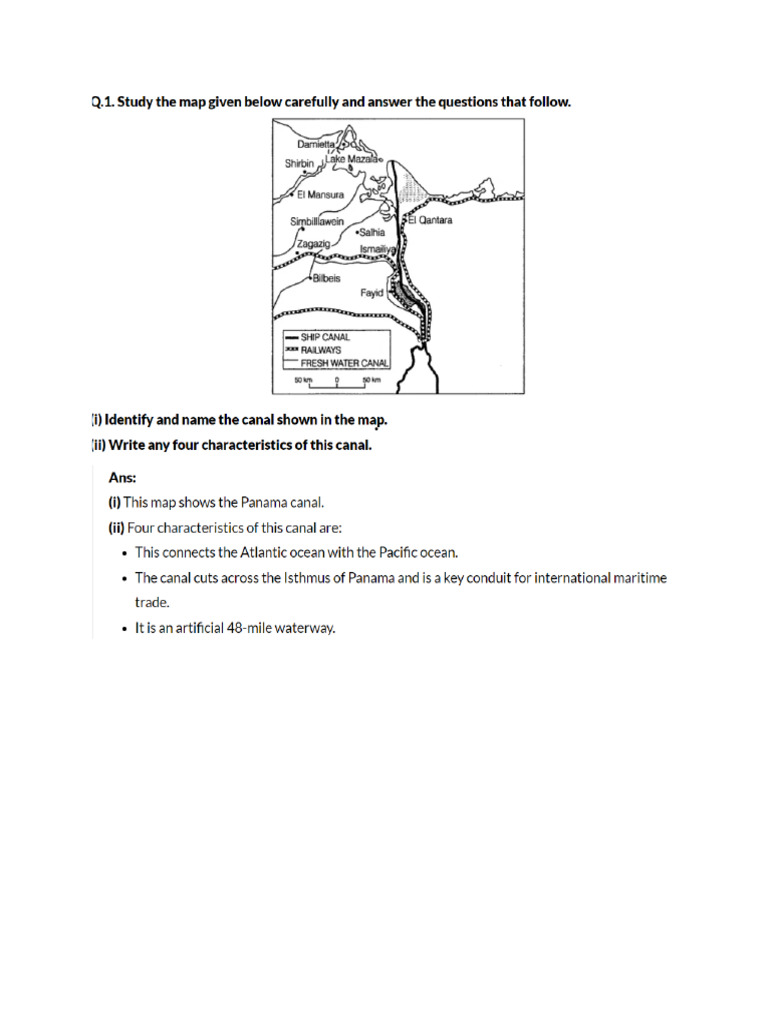 Imp.map work-ch-7 transport and communication | PDF