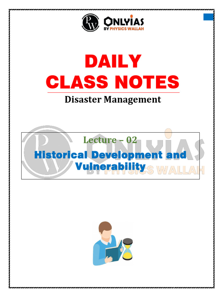 65a9786abb0fc700185ff3b7 - ## - Disaster Management 02 - Daily Class ...