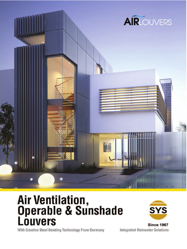 Air Louvers Cataloque1 | PDF
