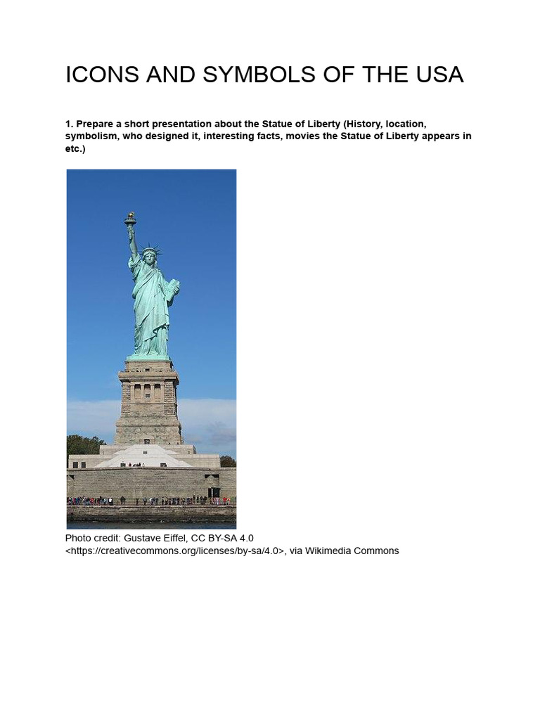 Icons and Symbols of The Usa | PDF