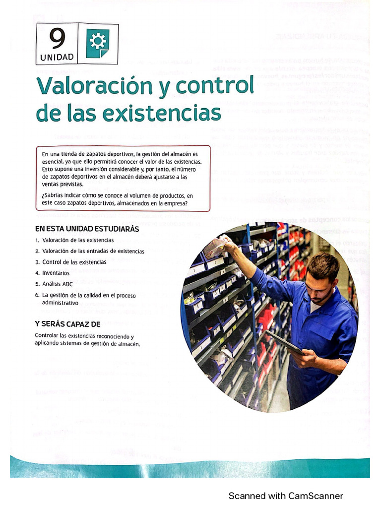 Unidad 9 - Valoración y Control de Las Exi | PDF