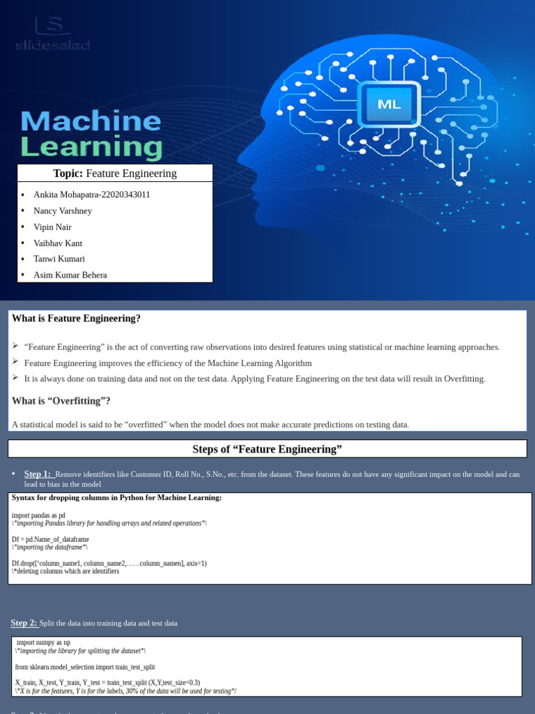 Feature Engineering | PDF