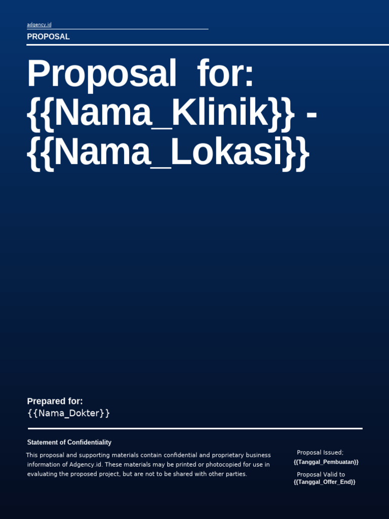 Adgency.id Proposal - EN | PDF