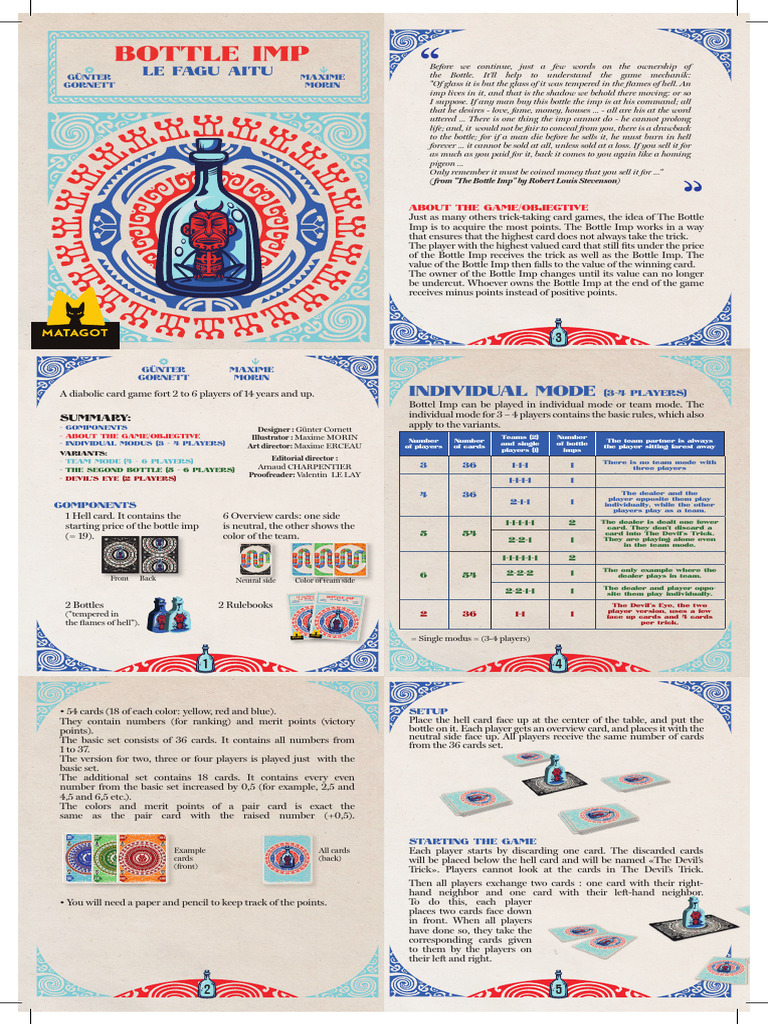 Bottle IMp Rules EN | PDF