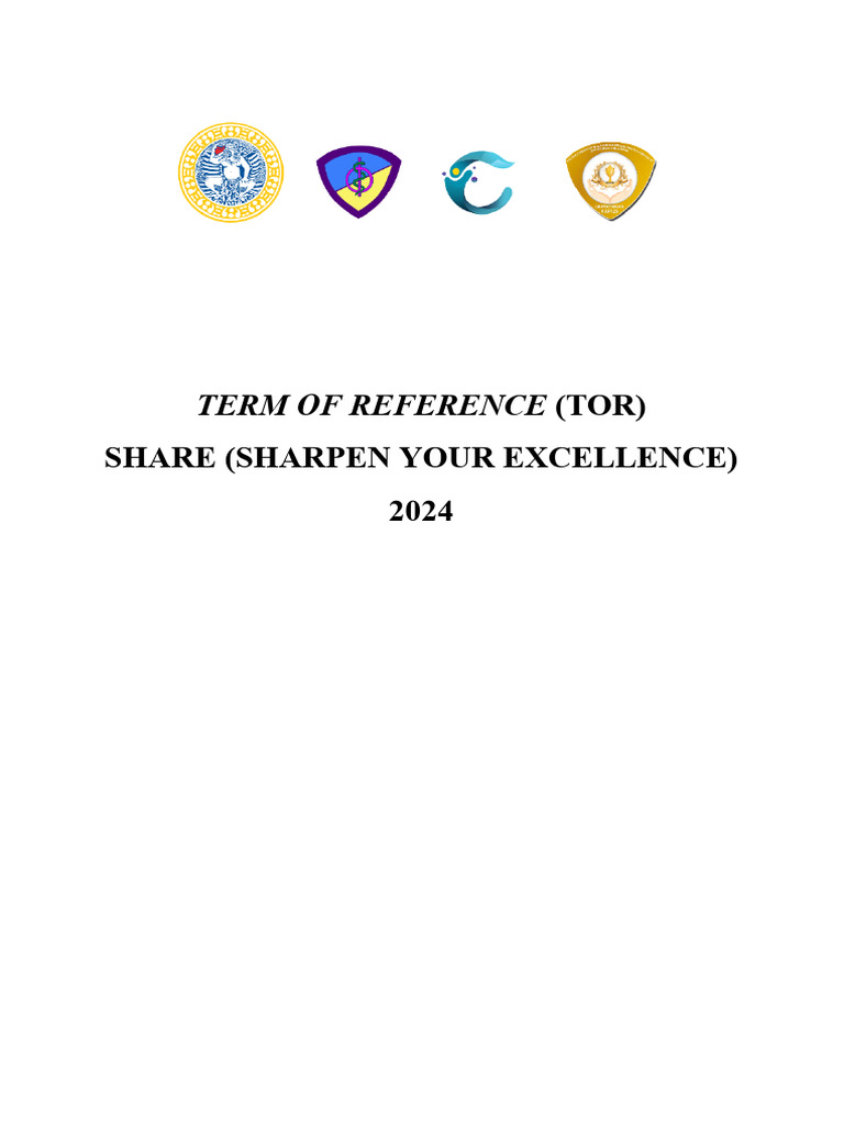 Term of Reference (TOR) SHARE 2 2024 - Magang | PDF