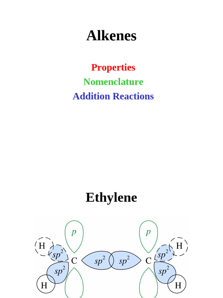 Alkenes and Alkynes | PDF