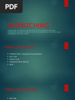 Dispatch Training Manual-1 | PDF | Cargo | Truck