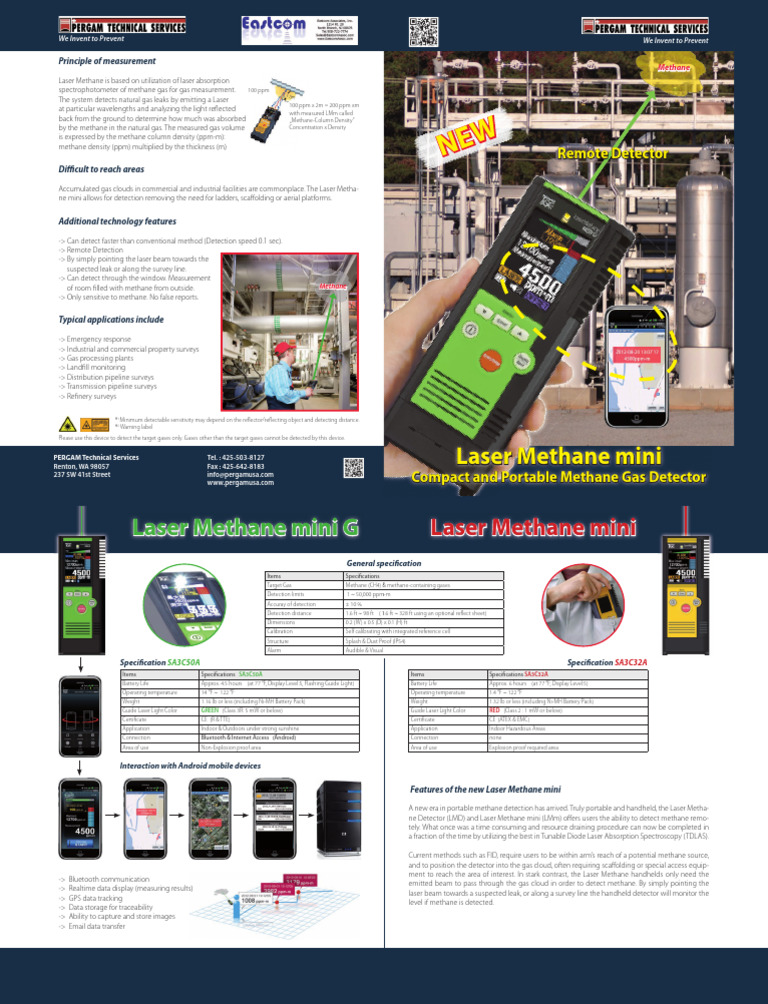 Laser Methane Mini LMM | PDF