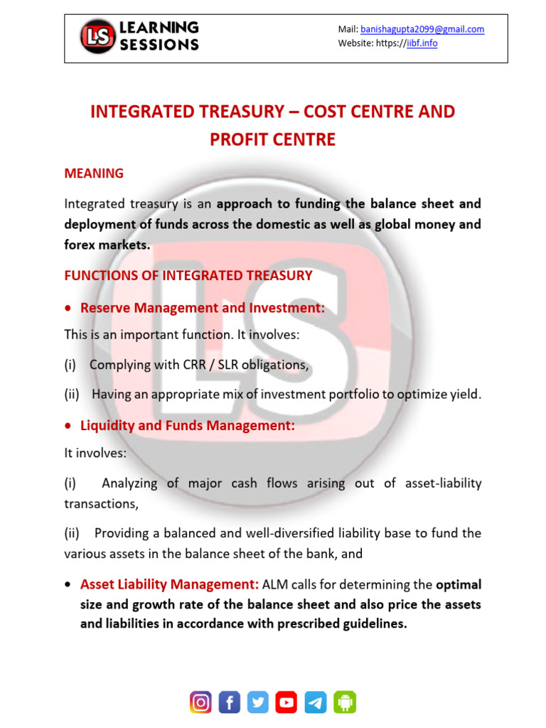 5 B Integrated Treasury | PDF