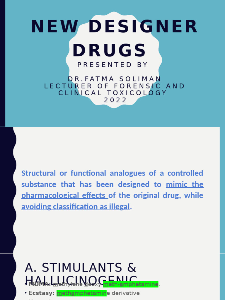 New Designer Drugs | PDF