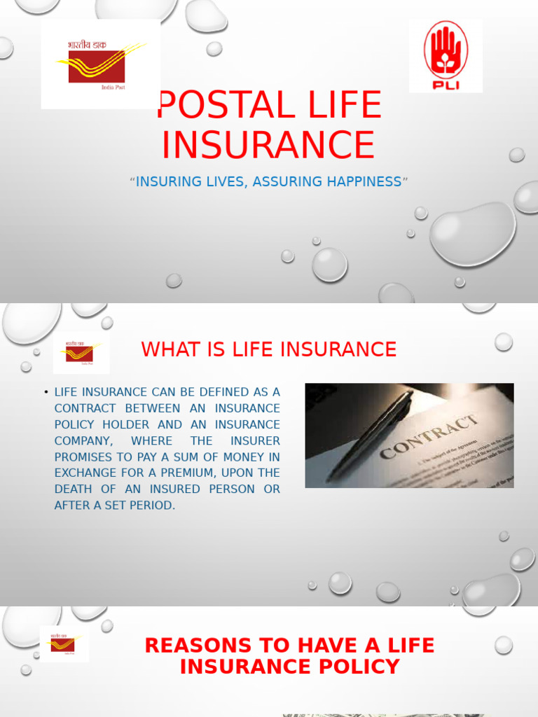 Postal Life Insurance Overview | PDF