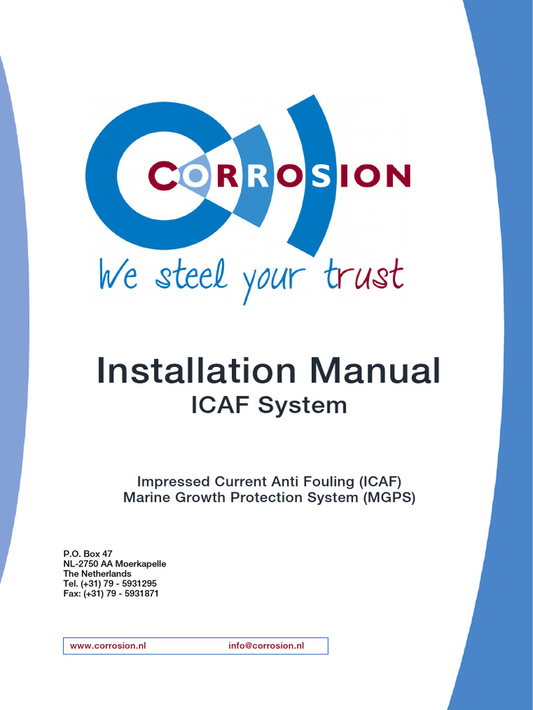 2017-03 (V07) ICAF Installation Manual | PDF