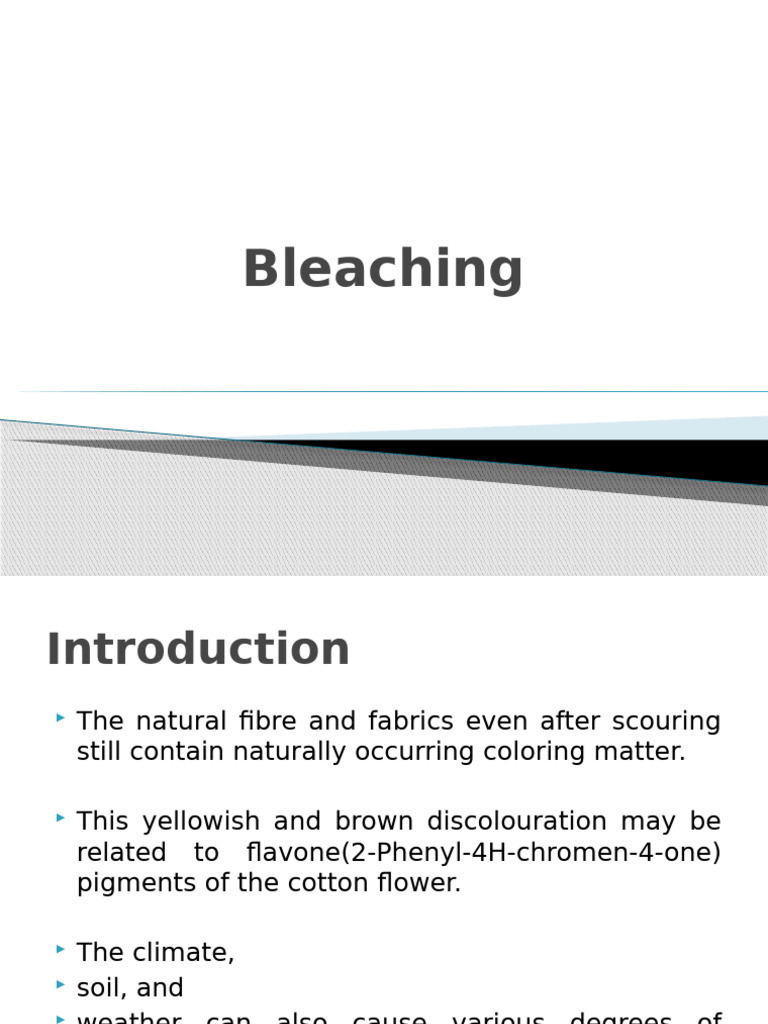 Bleaching | PDF