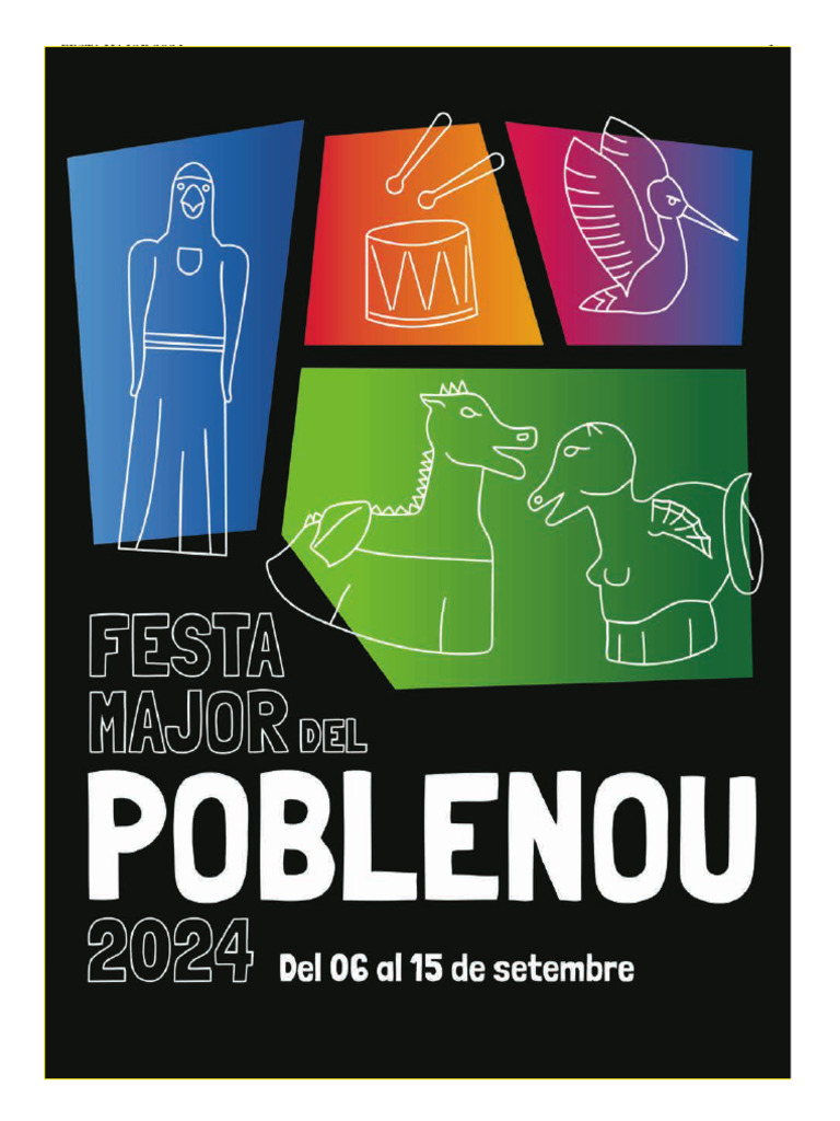 Festa Major Del Poblenou Programa 2024 | PDF