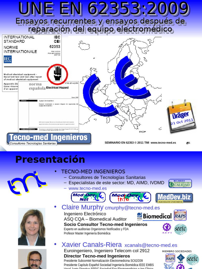 01 En62353 Safety Electromedicine Nov'11 | PDF