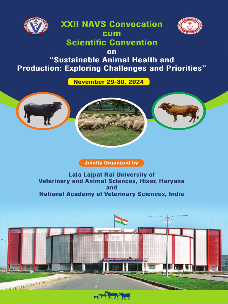 XXII NAVS Convocation-cum-Scientific Convention Brochure 2024 PDF | PDF