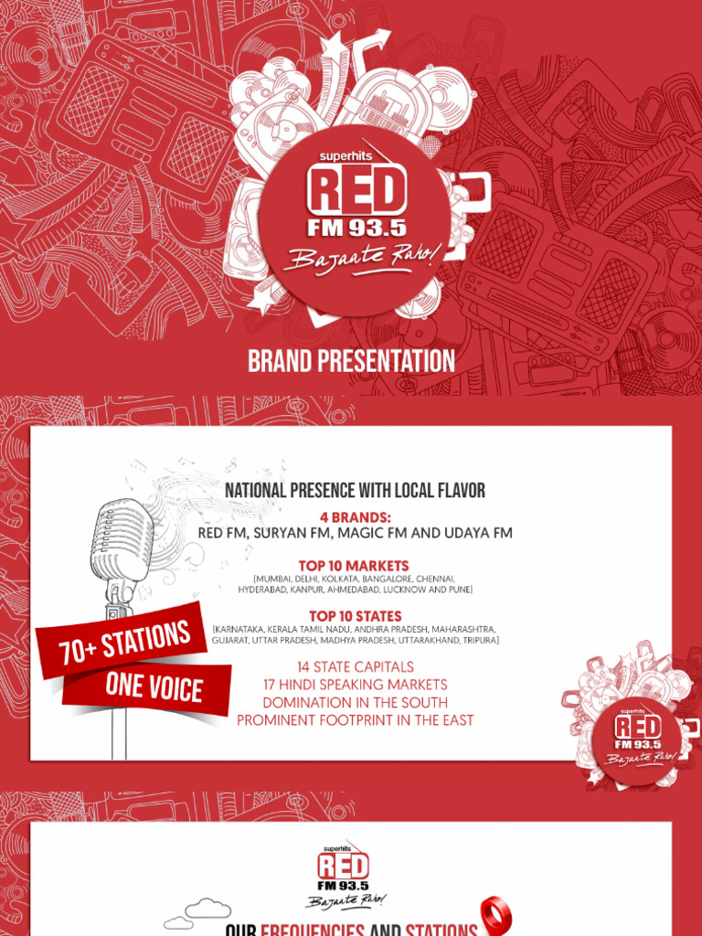 Media Kit RED+FM+PPT | PDF