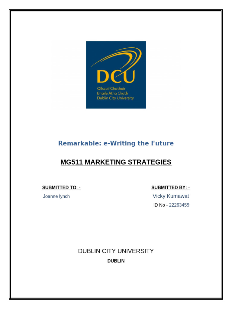 Re- Markable Final | PDF