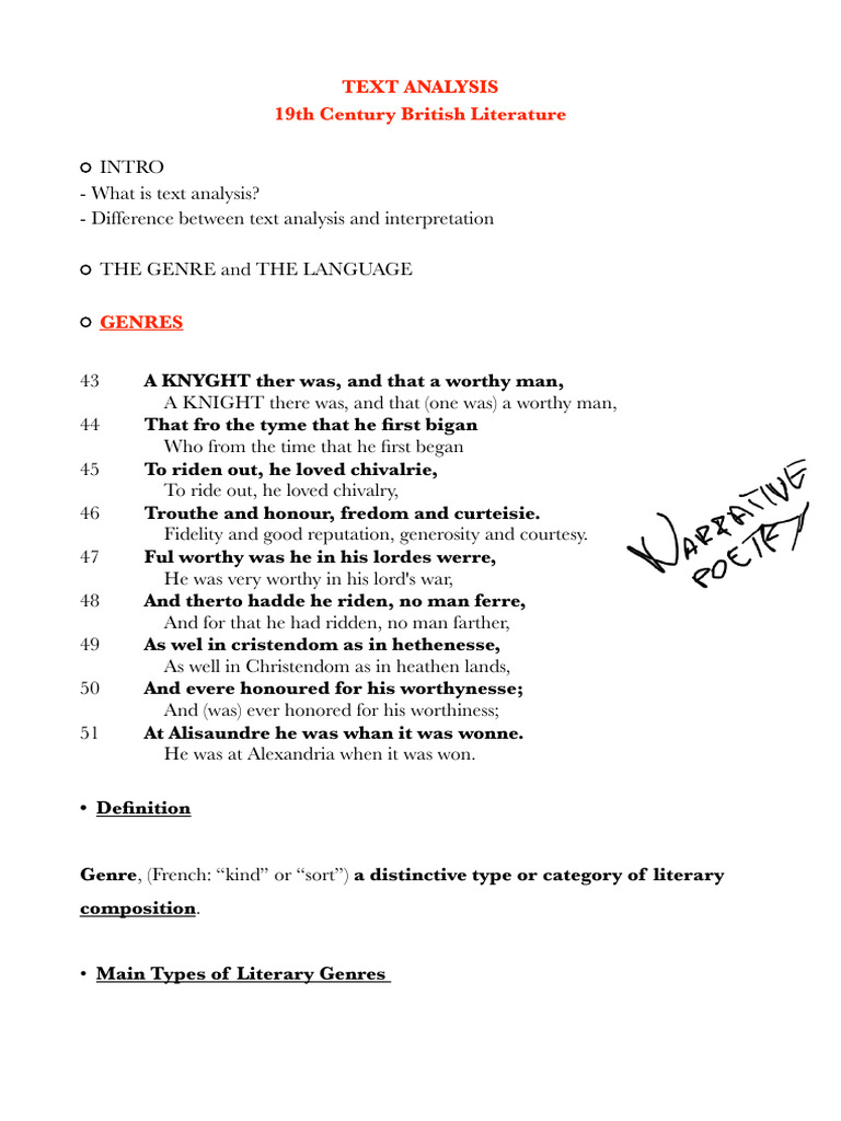 Class 1 - Text Analysis - Class Guide | PDF