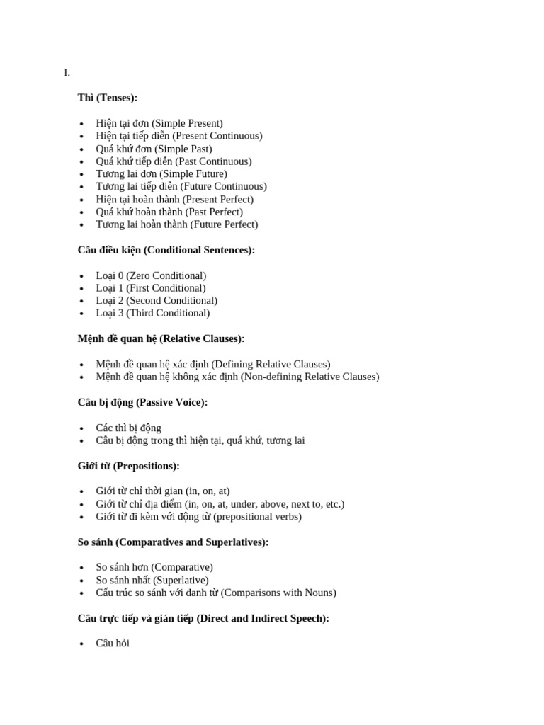 NG Pháp L P 9 | PDF