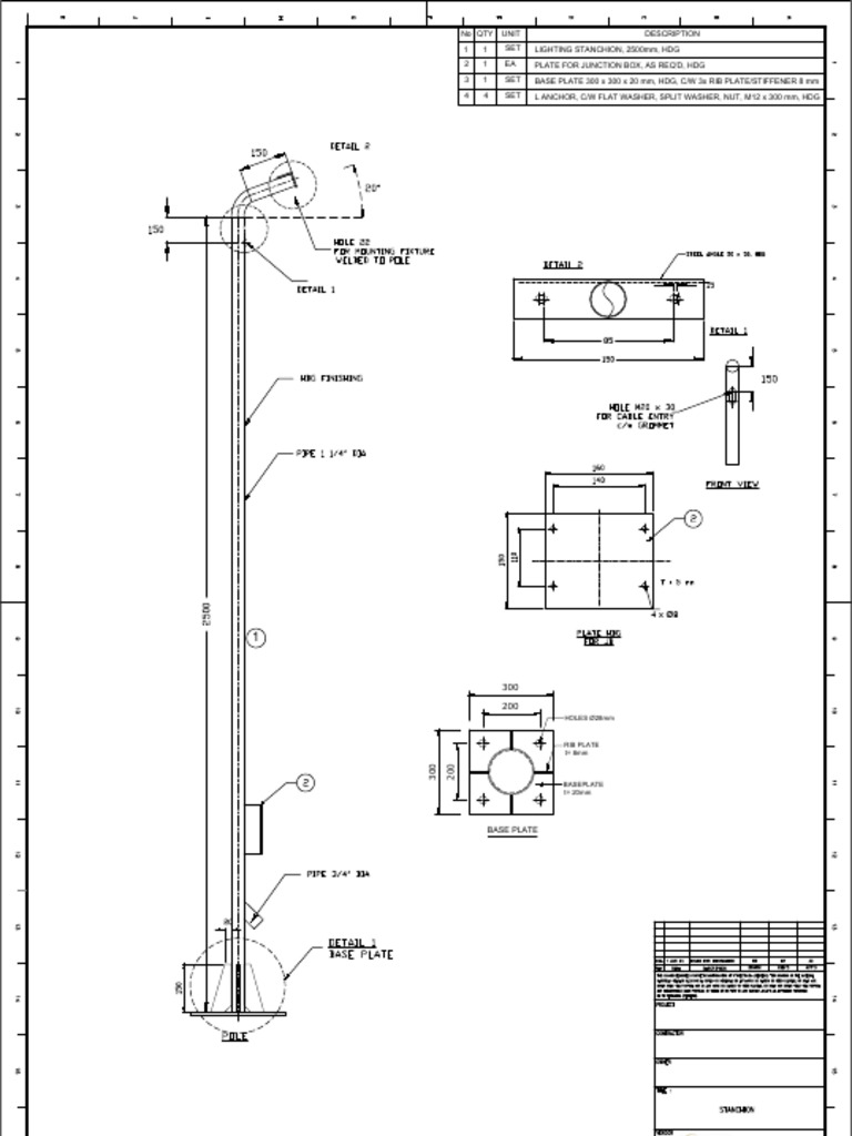 Stanchion | PDF