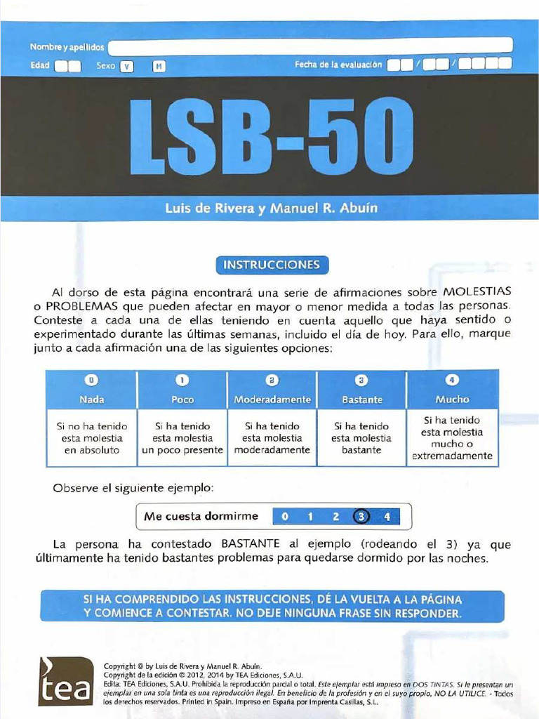 PDF LSB 50 Hoja Respuestas - Compress | PDF