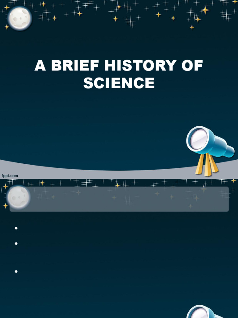 A Brief History of Science | PDF | Heliocentrism | Social Science